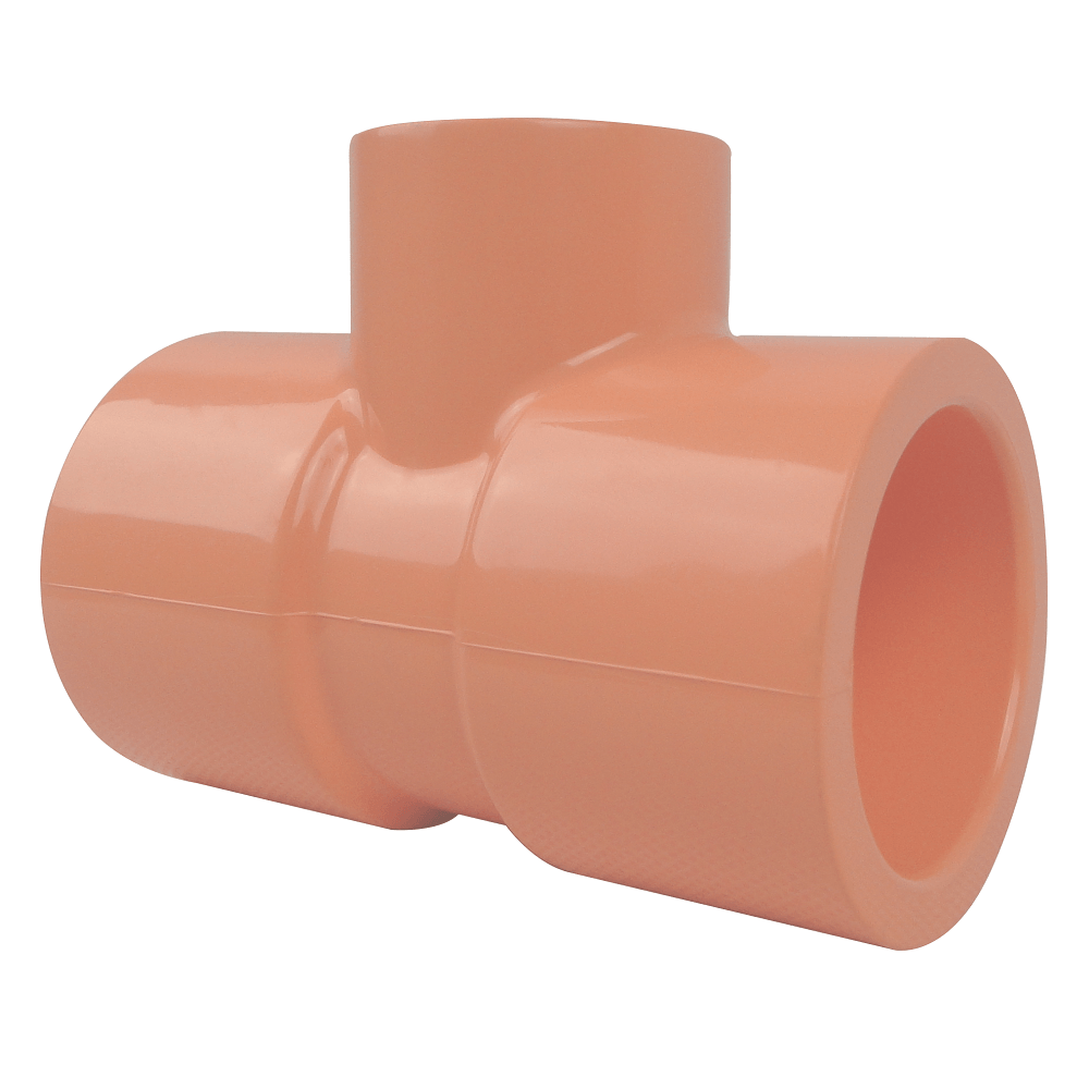 Tê Fire Redução 3x2 Amanco - Acquafort
